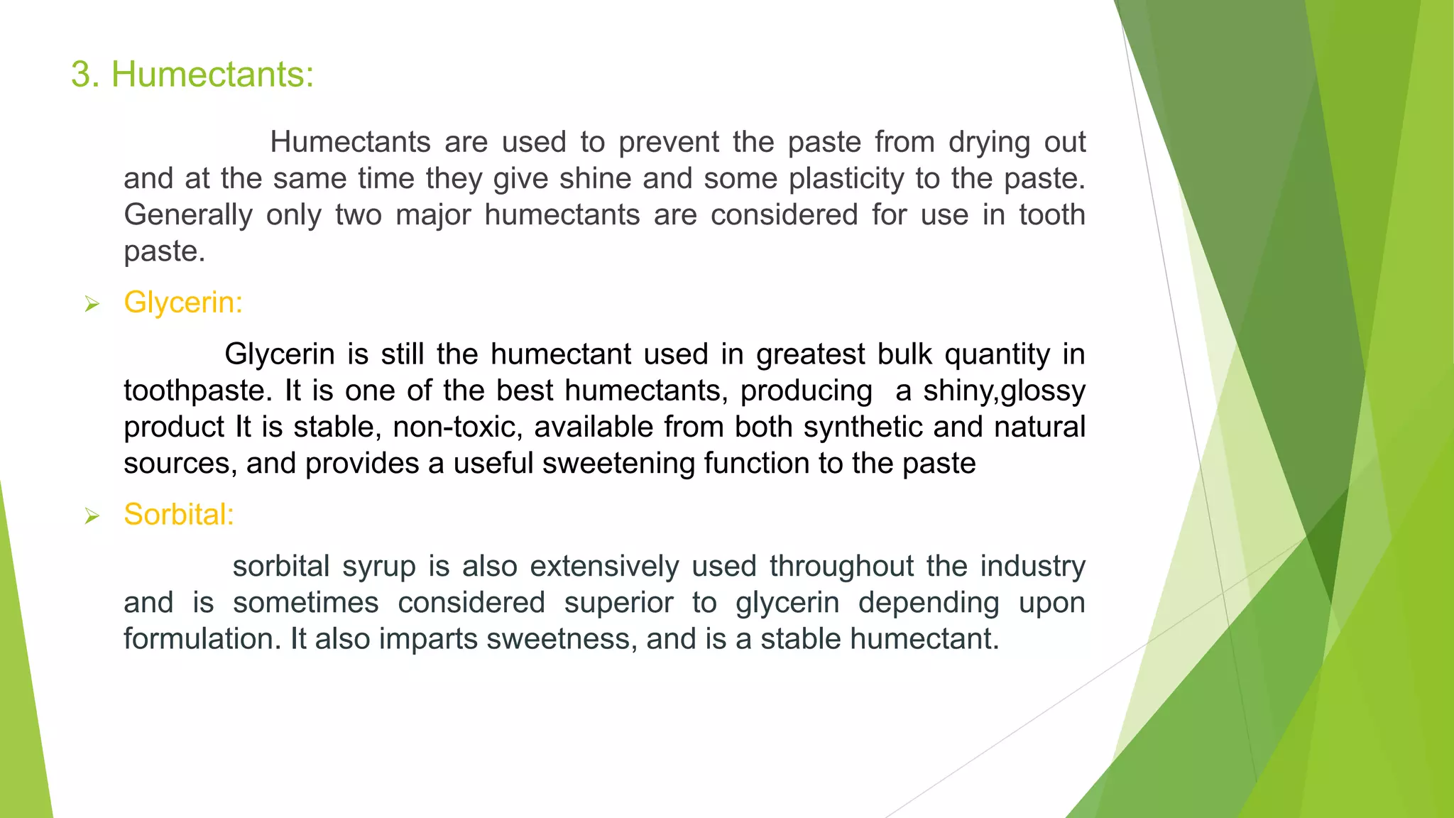 Tooth paste formulation | PPTX