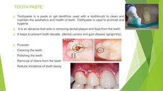 Tooth paste formulation | PPTX