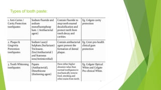 Tooth paste formulation | PPTX