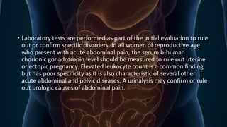 Suspected appendicitis | PPTX