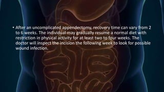 Suspected appendicitis | PPTX