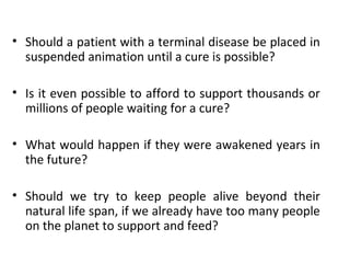 Suspended animation | PPT