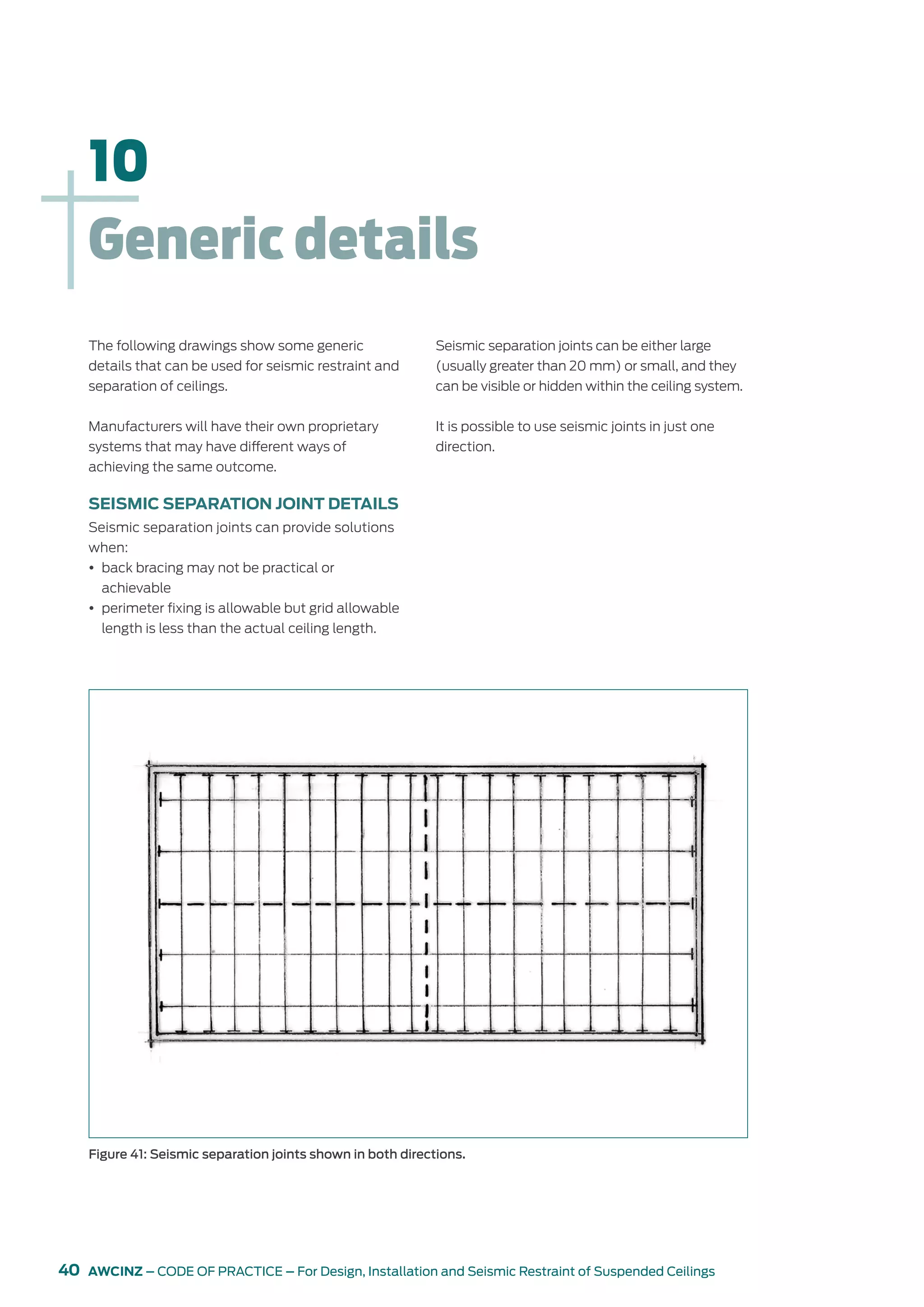 Suspended ceiling seismic restraint | PDF