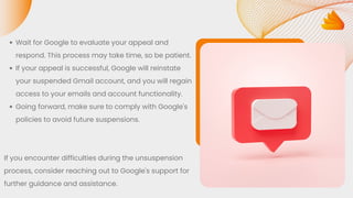 Recover Suspended Gmail Account | PDF