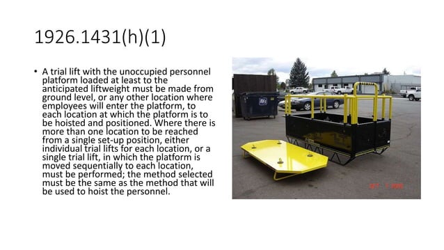 Suspended personnel platforms 2017 | PPTX