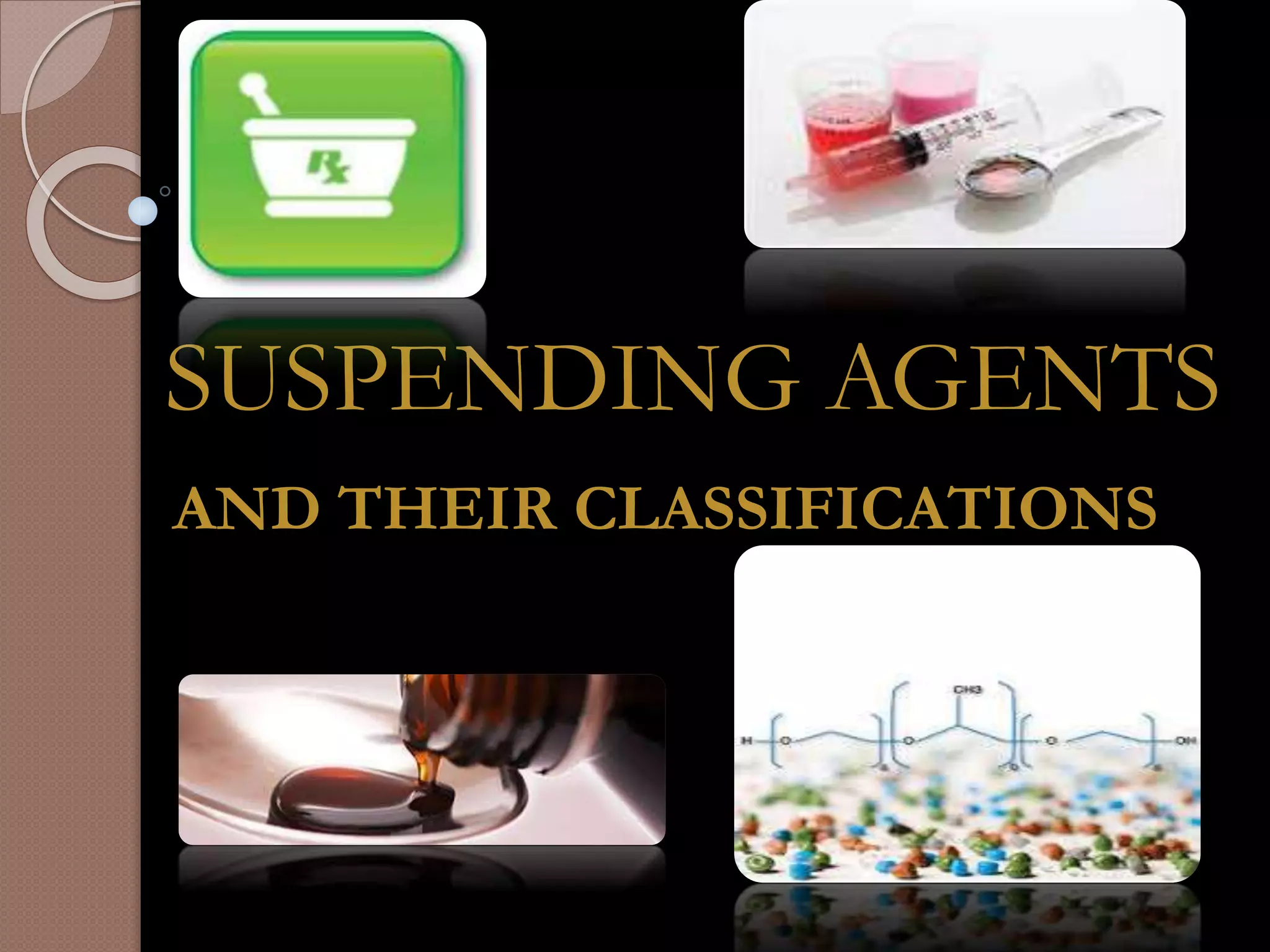 Suspending agents | PPTX