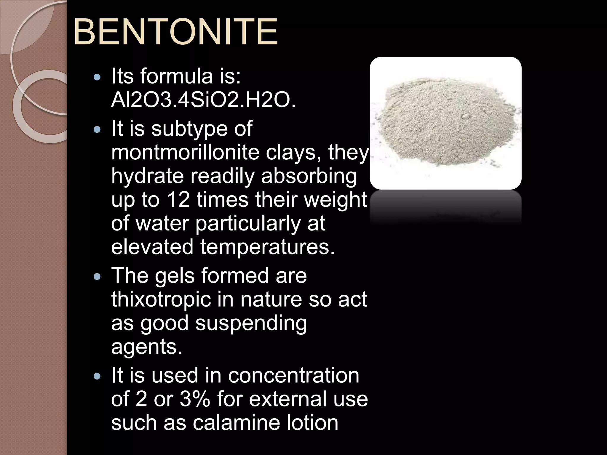 Suspending agents | PPTX