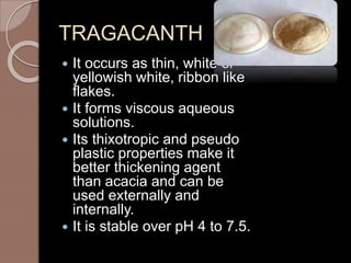 Suspending agents | PPTX