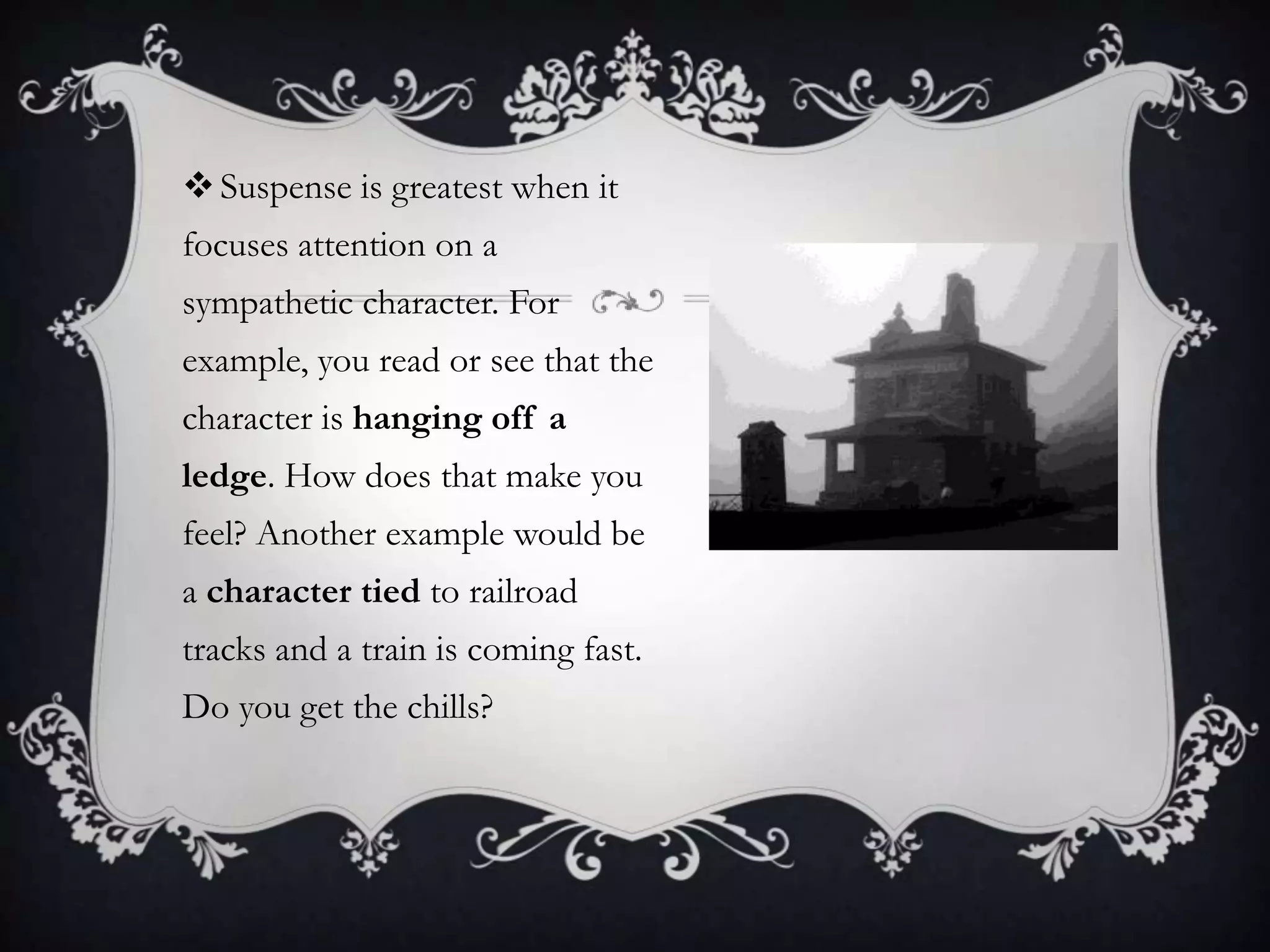 Suspense, thriller, and horror | PPTX