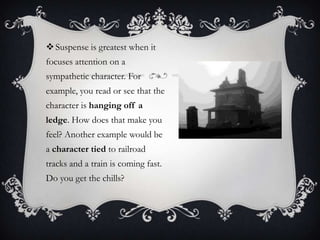 Suspense, thriller, and horror | PPTX | Horror | Genres