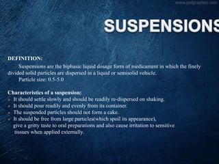 Suspensions | PPT