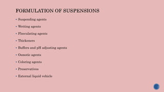 Pharmaceutical Suspension | PPTX