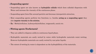 Pharmaceutical Suspension | PPTX