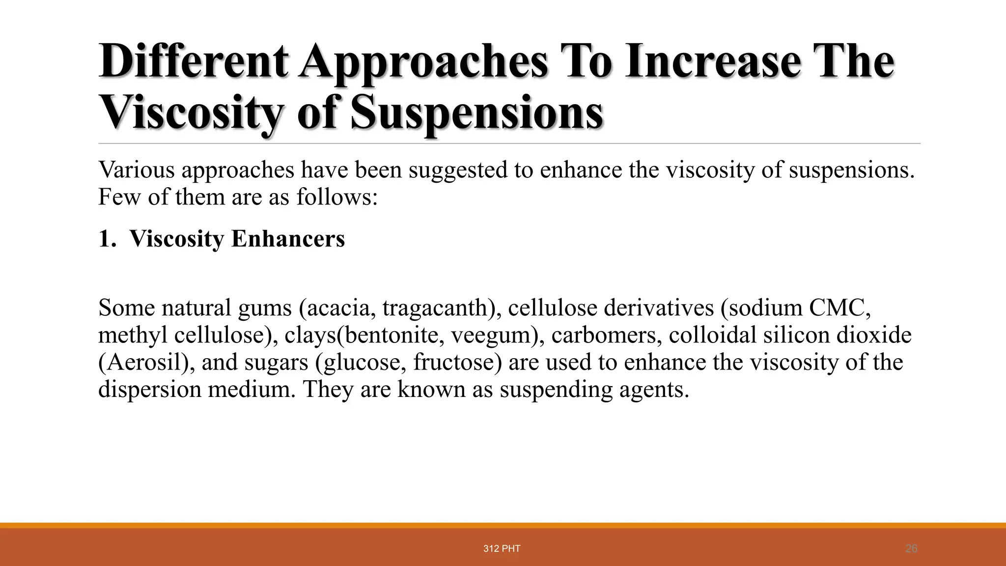 Pharmaceutical Suspension Dosage Form (PPT) | PPT