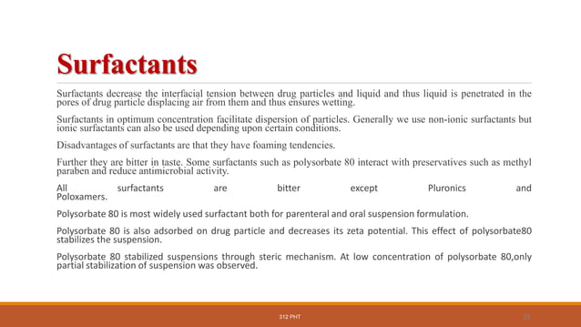 Pharmaceutical Suspension Dosage Form (PPT) | PPT