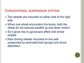 Suspension system-in-automobiles | PPT