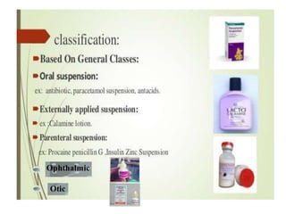 Pharmaceutical Suspension | PPTX