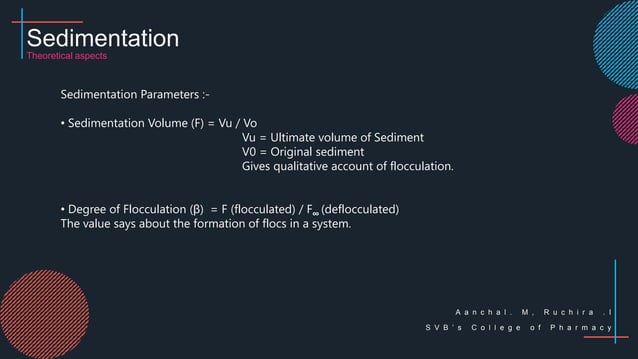 Pharmaceutical Suspension - DLVO; Schulze Hardy Rule | PPTX | Chemistry ...