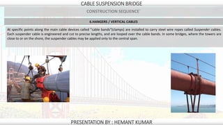 Suspension bridge | PPTX
