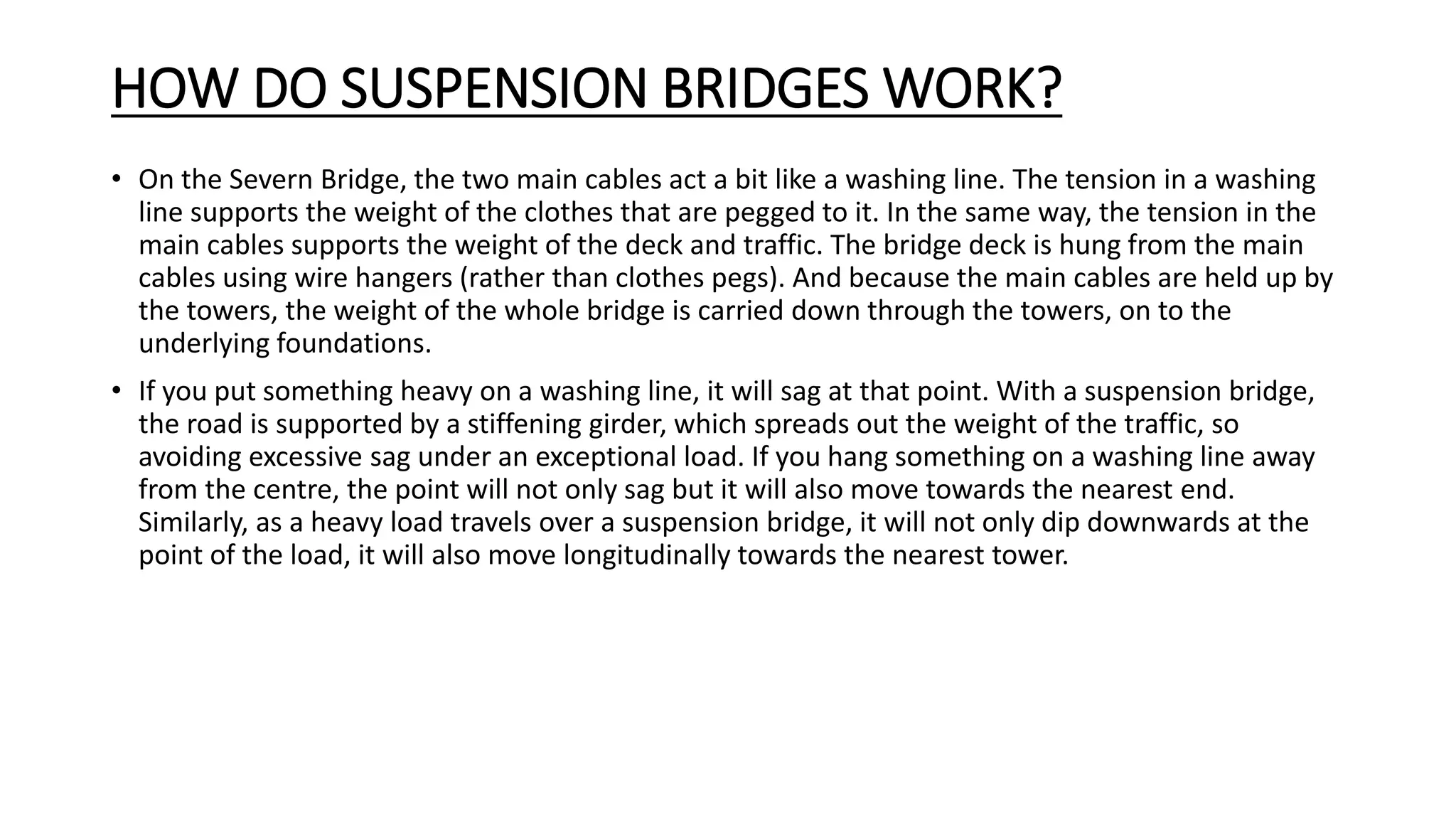 Suspension bridge | PPTX