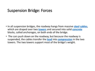 Suspension bridges | PPT