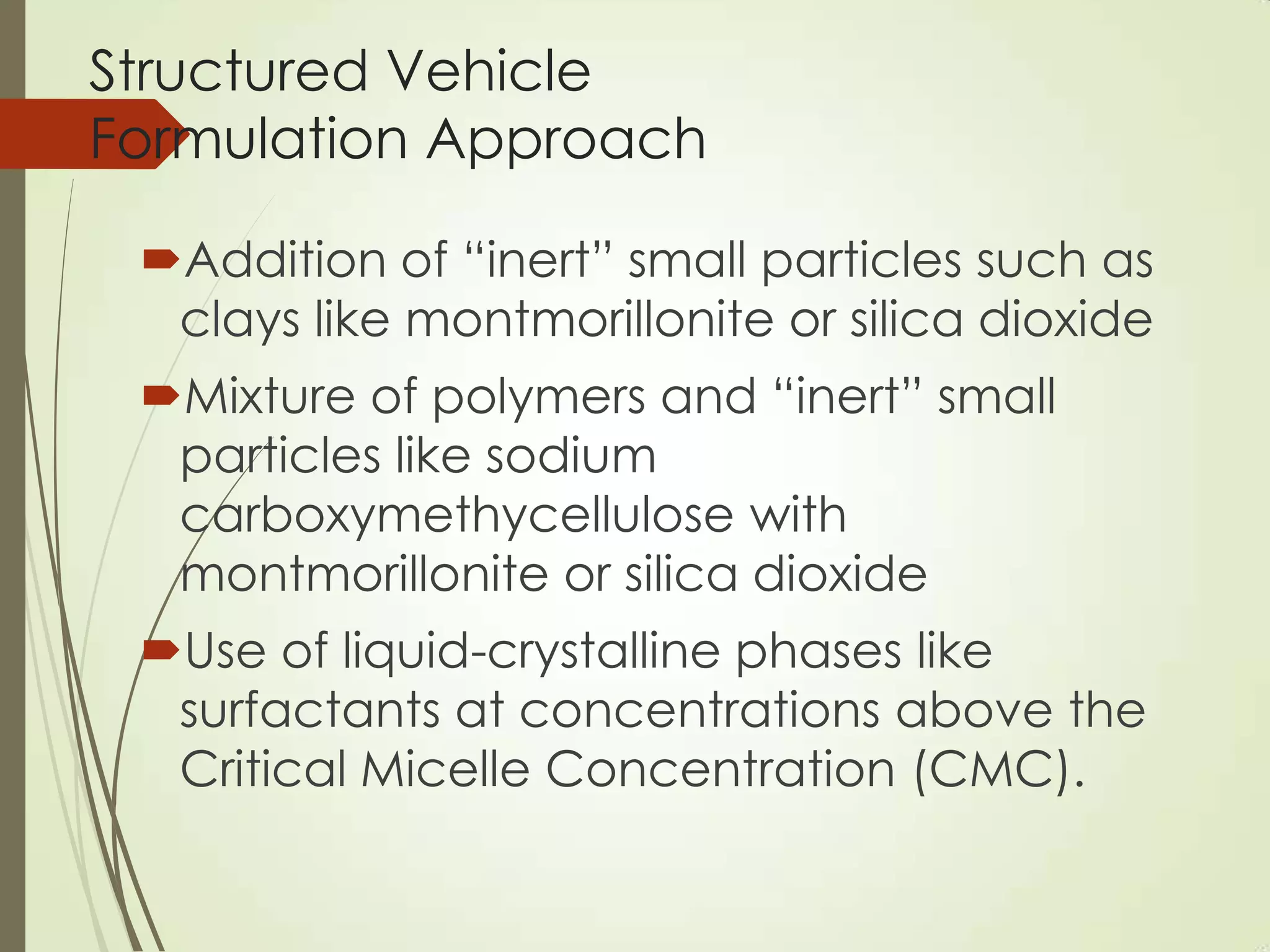 Suspension Formulation Overview For Formulators and Development ...