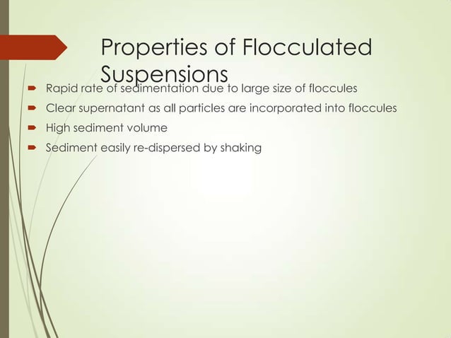 Suspension Formulation Overview For Formulators and Development ...