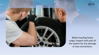 Suspension Maintenance Checklist for your Vehicle | PPTX