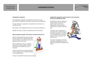 Suspension Notes pdf Mercedes Benz topic .pdf