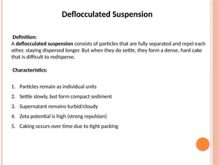 Pharmaceutical Suspension Power point presentation | PPTX