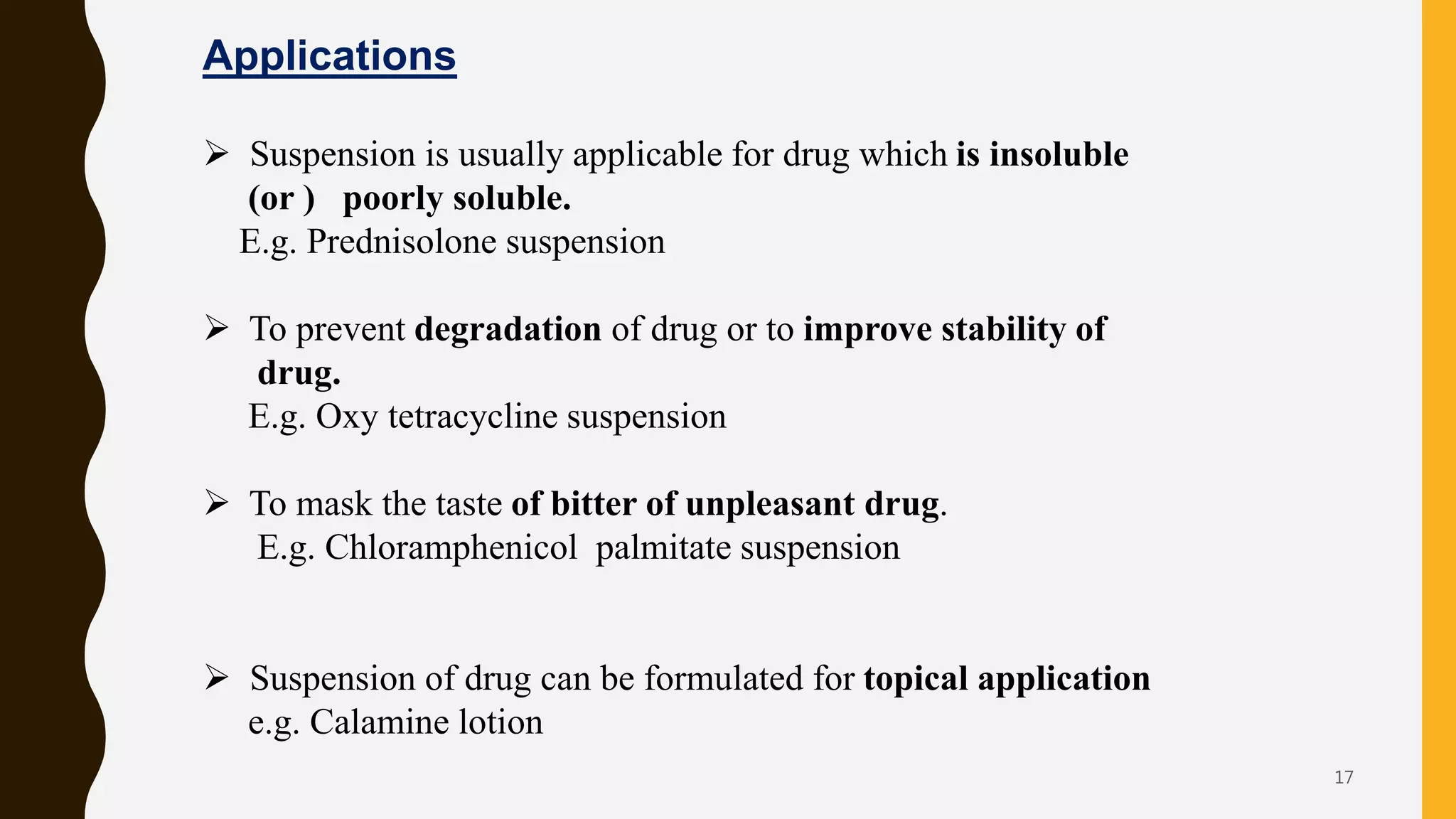 Suspensions | PPTX