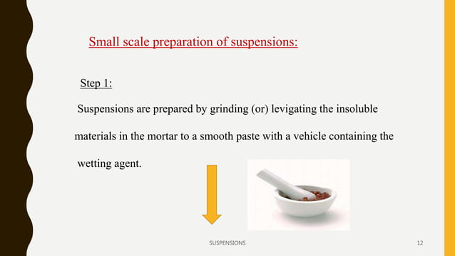 Suspensions | PPTX | Pharmaceutical Drugs | Medical Health