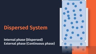 Coarse Dispersion Suspensions | PPTX