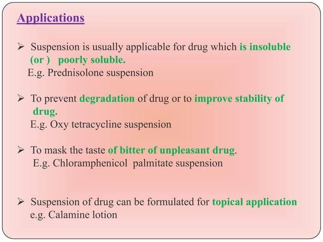 SUSPENSIONS.pdf | Pharmaceutical Drugs | Medical Health