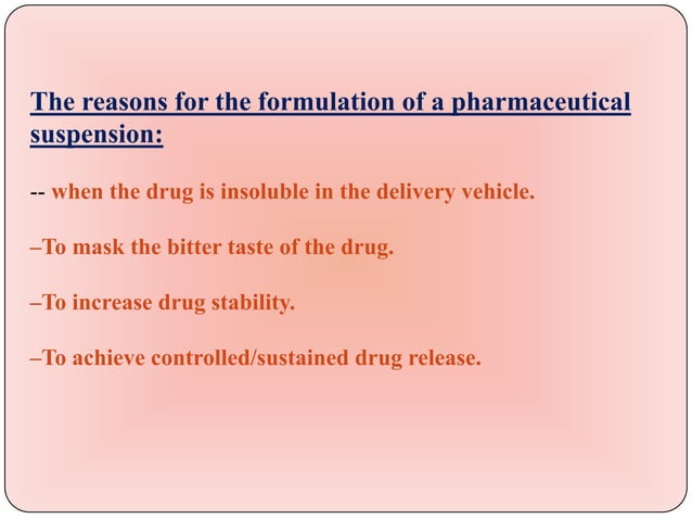 SUSPENSIONS.pdf | Pharmaceutical Drugs | Medical Health