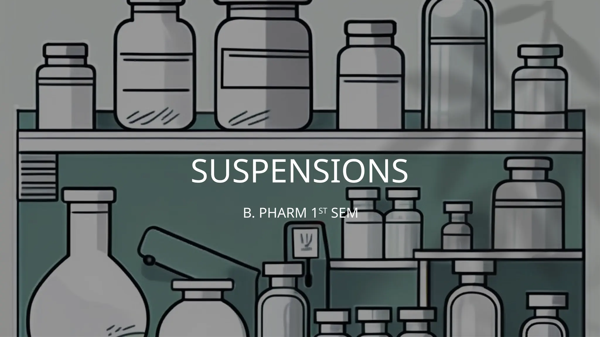 SUSPENSIONS classification of Suspension | PPT