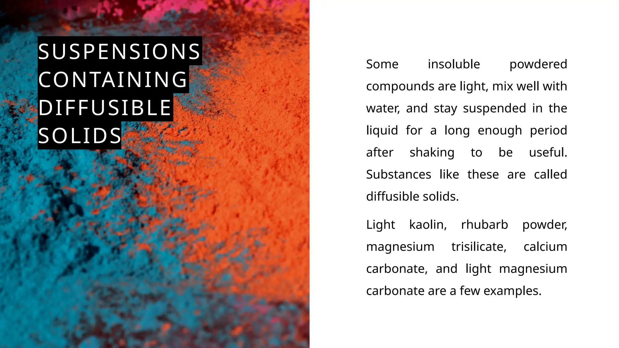 SUSPENSIONS and TYPES OF SUSPENSION EXPLAINED | PPTX