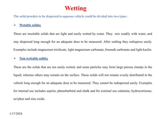 Suspensions PowerPoint presentation pptx | PPT