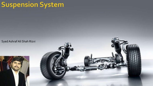 Presentation on Suspension system | PPTX | Physics | Science