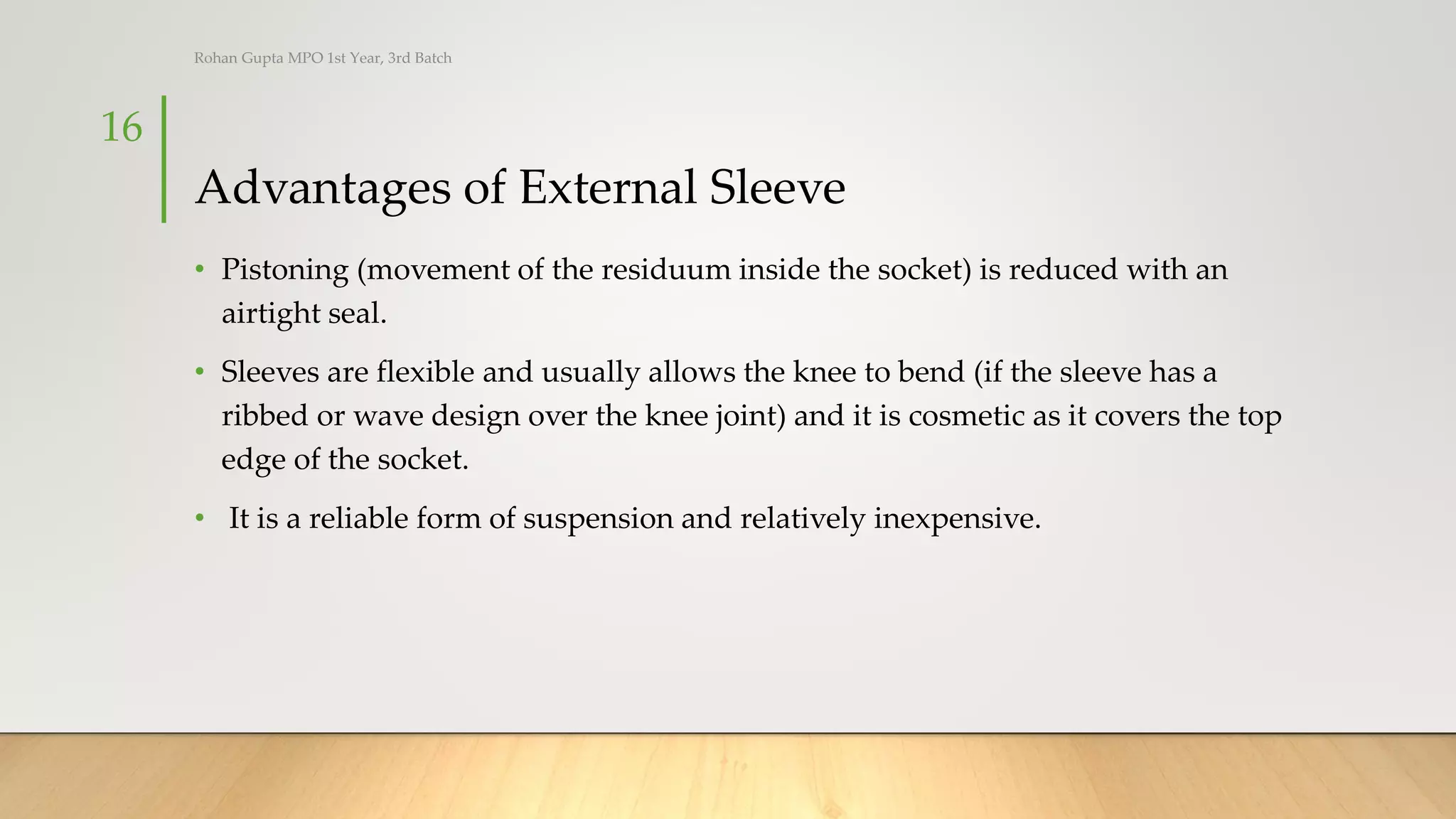 Suspension System for Transfemoral Prosthesis | PDF