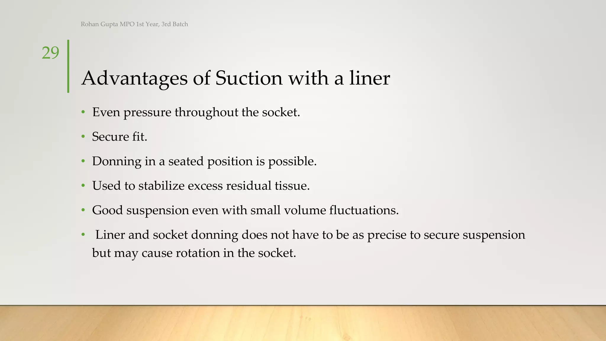 Suspension System for Transfemoral Prosthesis | PDF