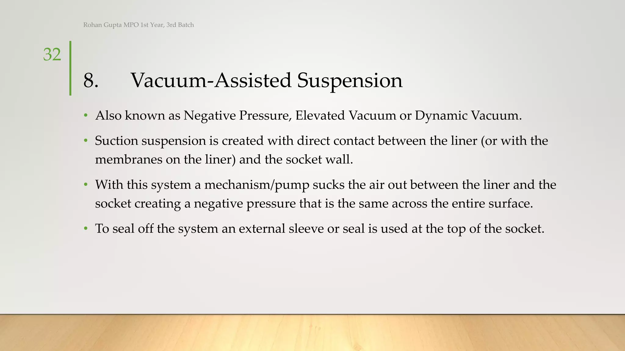 Suspension System for Transfemoral Prosthesis | PDF