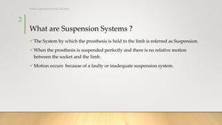 Suspension System For Transfemoral Prosthesis Pdf