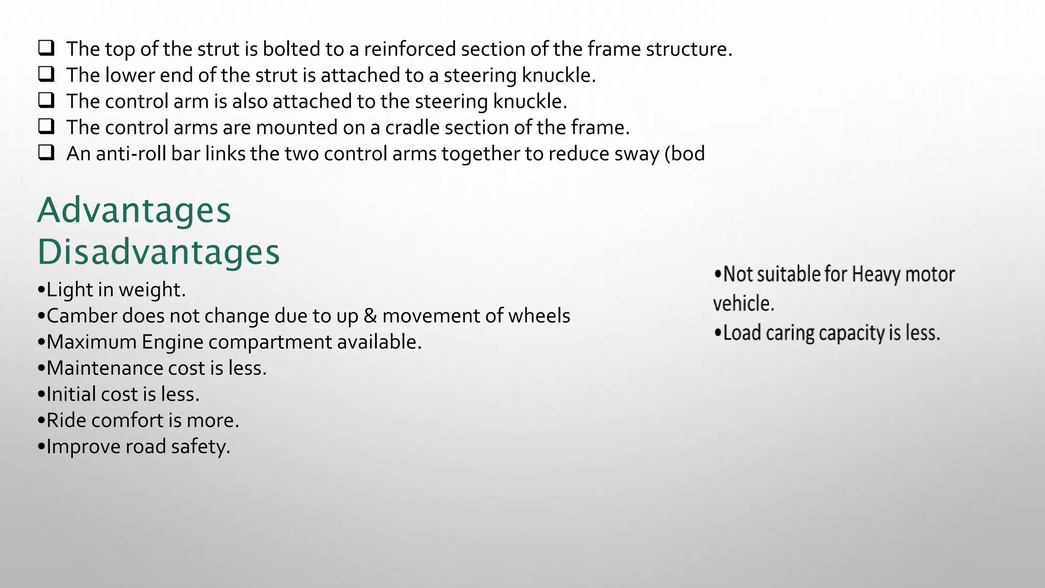 Suspension system in automotive engineering | PPTX
