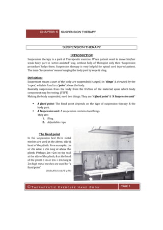 Suspension therapy | PDF