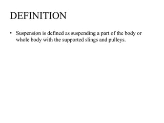 suspension therapy - Exercise thearpy.pptx