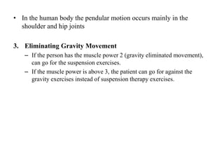 suspension therapy - Exercise thearpy.pptx