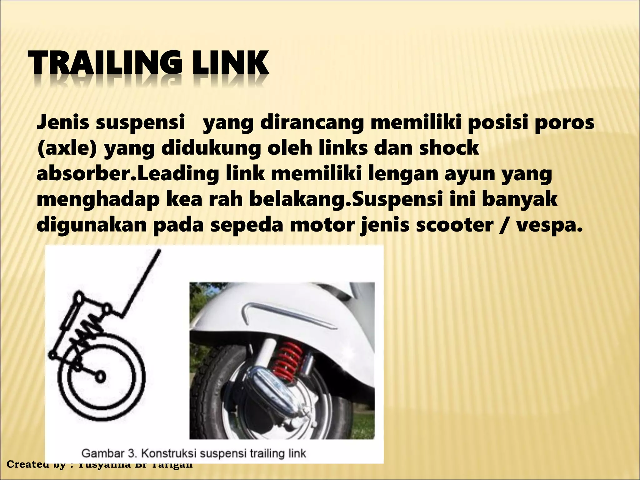 Suspensi pada sepeda motor | PDF