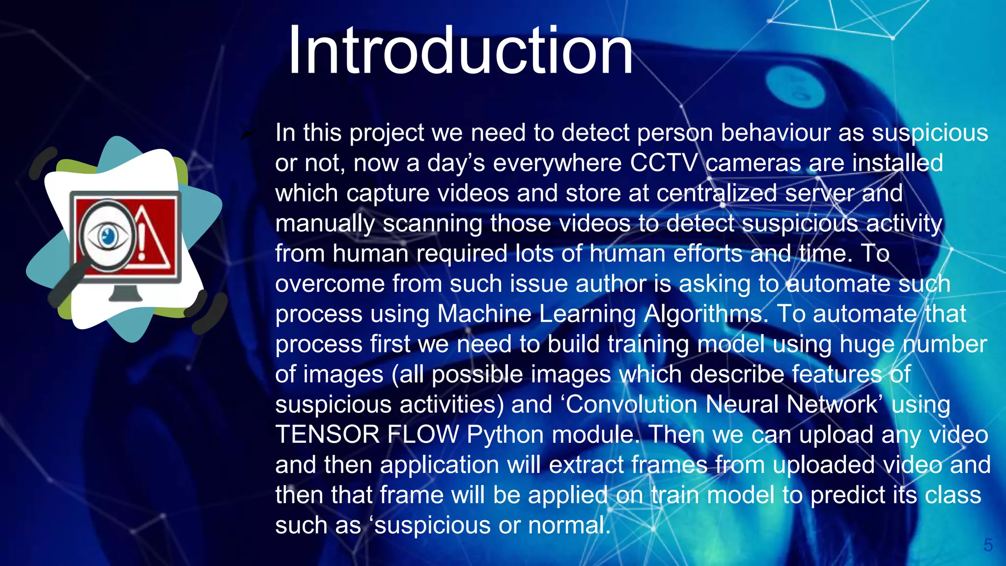 Suspicious Activity Detection Pptx