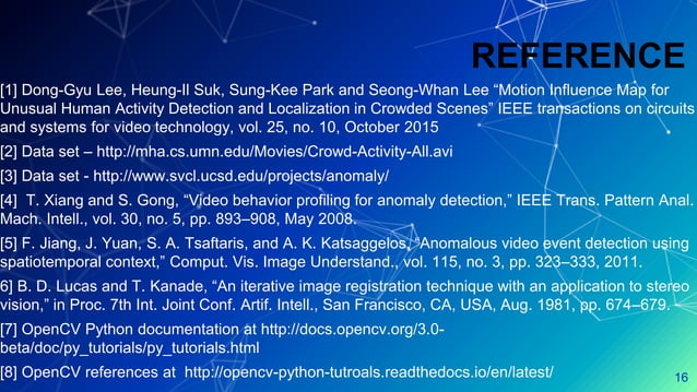 Suspicious Activity Detection | PPTX